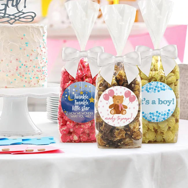 Baby Shower Popcorn Favors - Hampton Popcorn