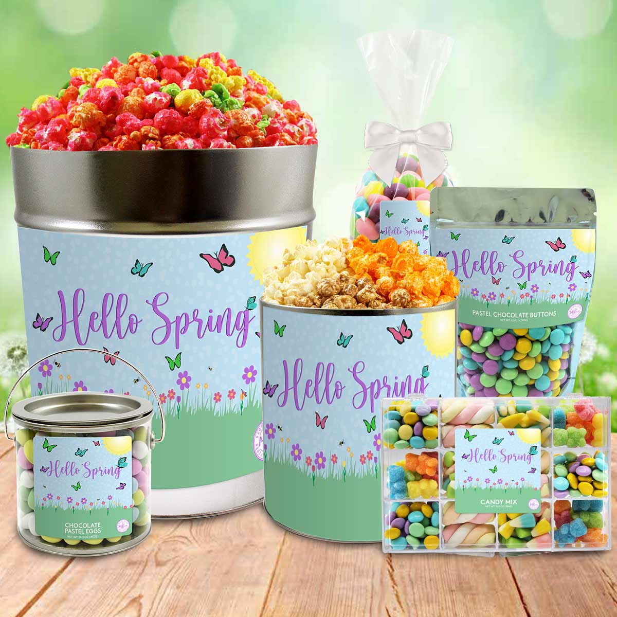 Spring Popcorn Gifts - Hampton Popcorn