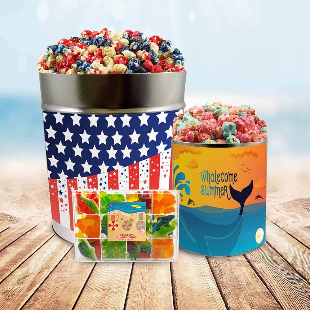 Summer Popcorn & Candy Gifts - Hampton Popcorn