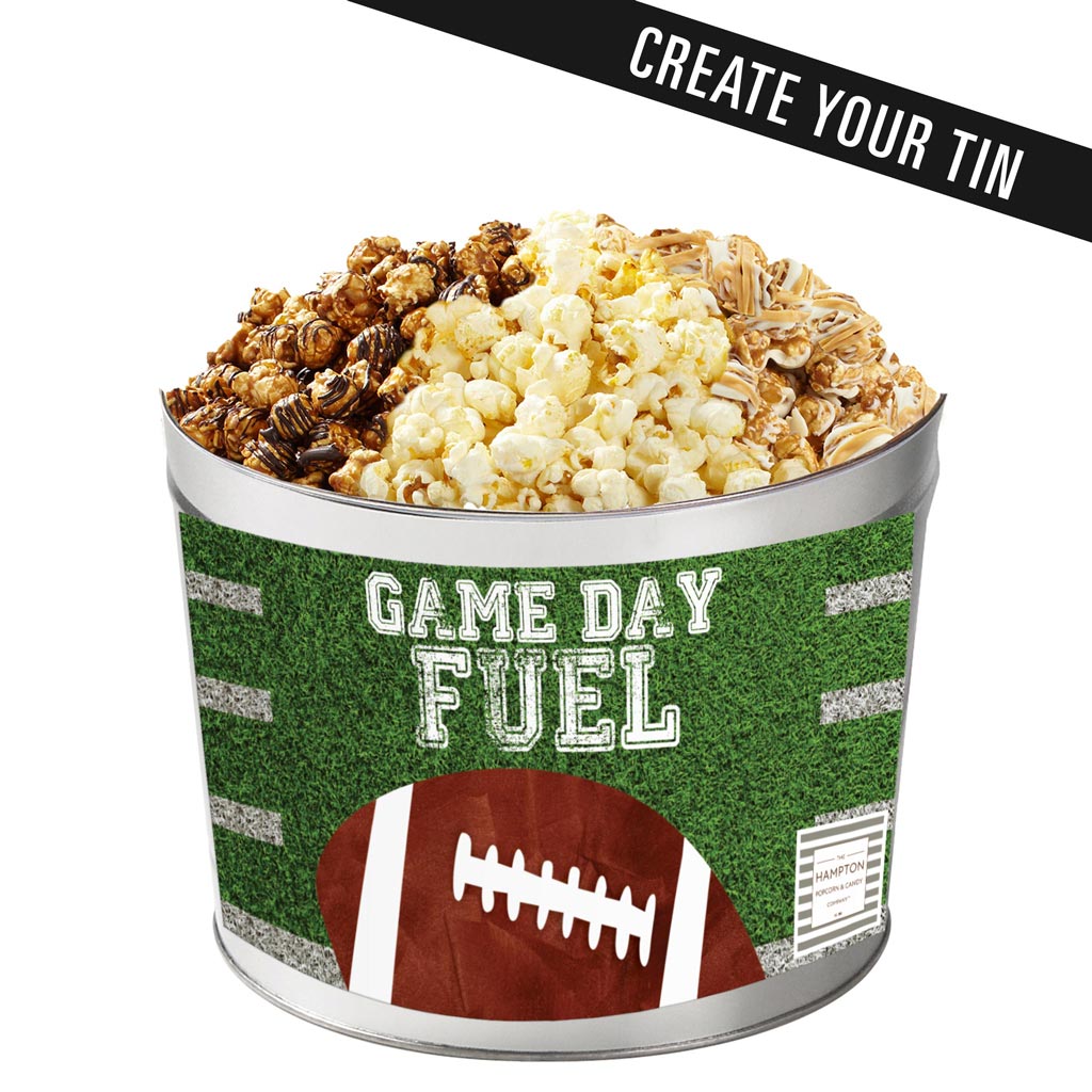 Build Your Own Popcorn Tin | Pick Your Popcorn Flavors | Hampton Popcorn