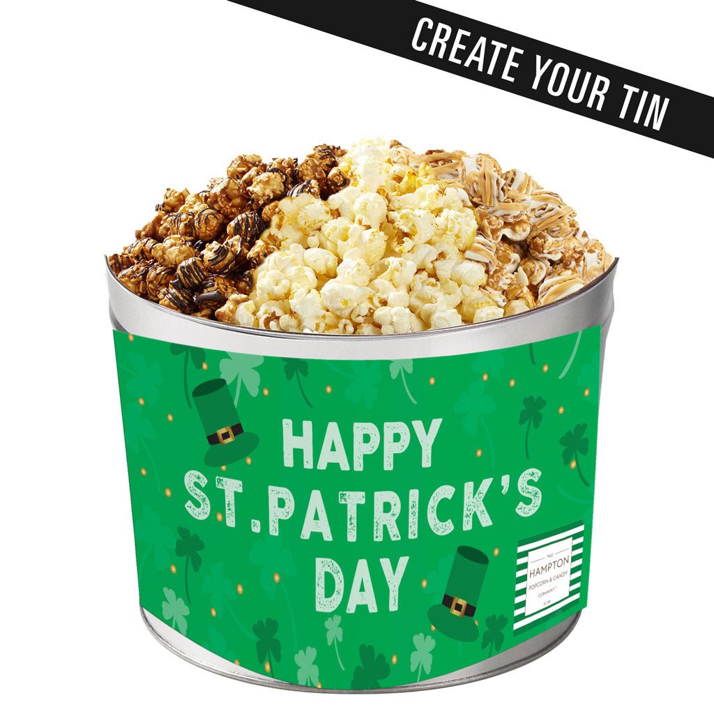 Build Your Own Popcorn Tin | Pick Your Popcorn Flavors | Hampton Popcorn
