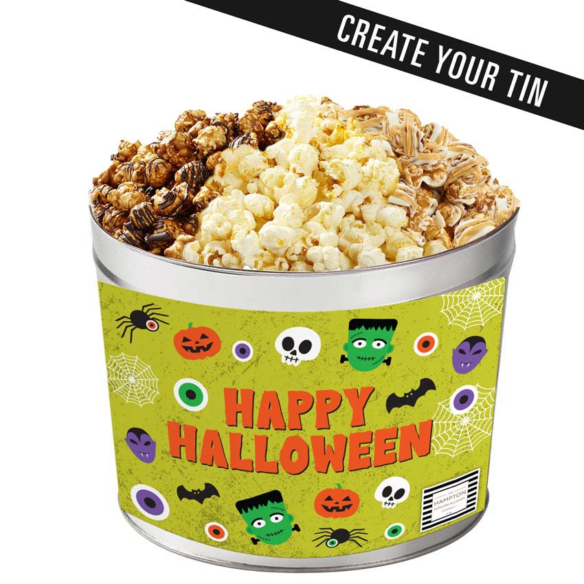Build Your Own Popcorn Tin | Pick Your Popcorn Flavors | Hampton Popcorn