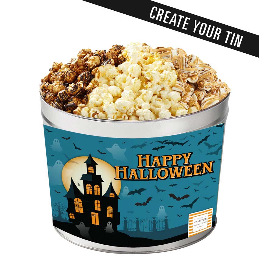 Build Your Own Popcorn Tin | Pick Your Popcorn Flavors | Hampton Popcorn