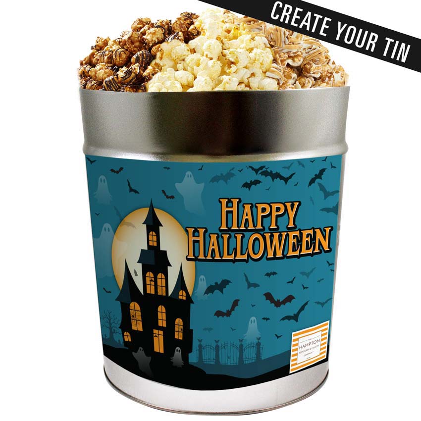 Build Your Own Popcorn Tin | Pick Your Popcorn Flavors | Hampton Popcorn