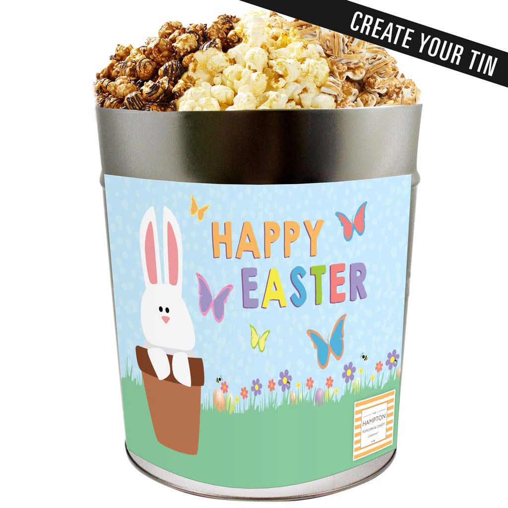 Build Your Own Popcorn Tin | Pick Your Popcorn Flavors | Hampton Popcorn