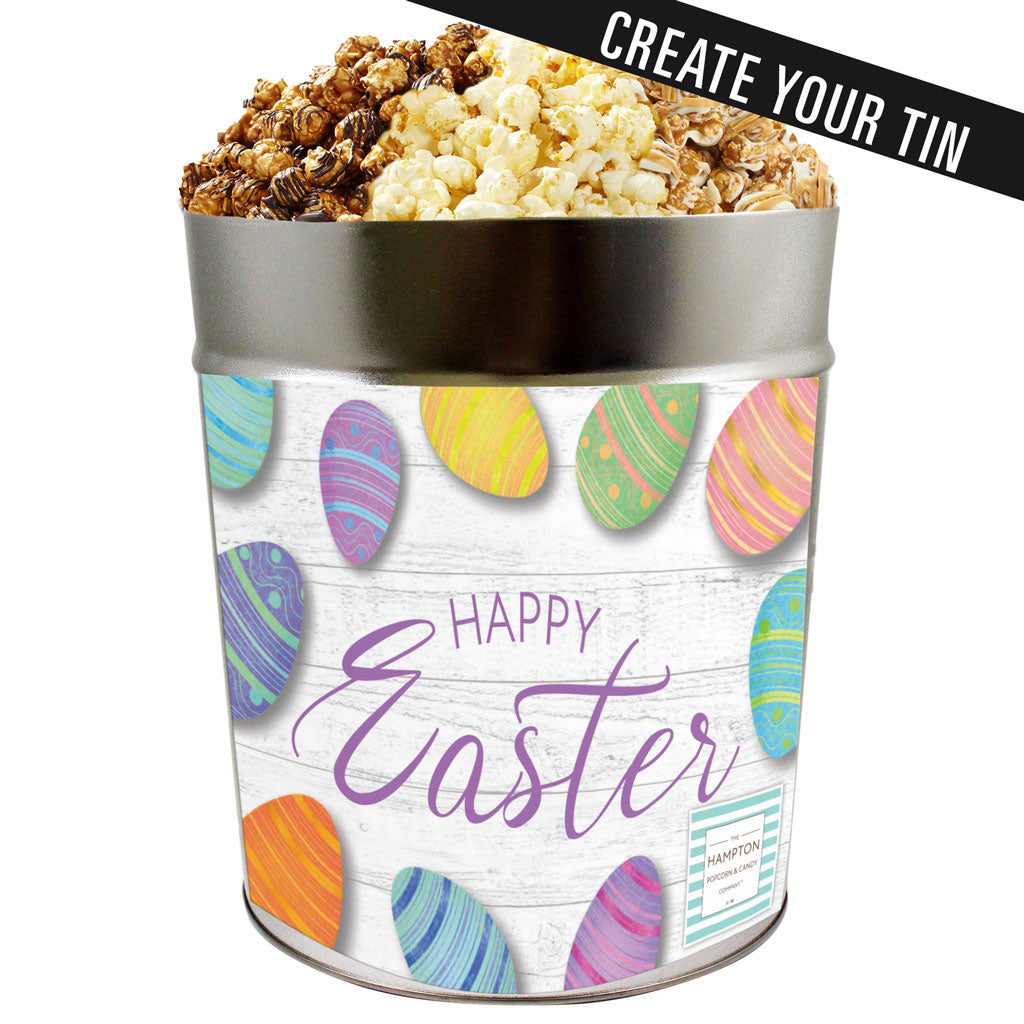 Build Your Own Popcorn Tin | Pick Your Popcorn Flavors | Hampton Popcorn