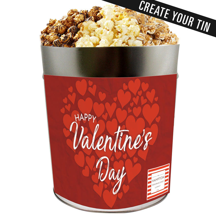 Build Your Own Popcorn Tin | Pick Your Popcorn Flavors | Hampton Popcorn