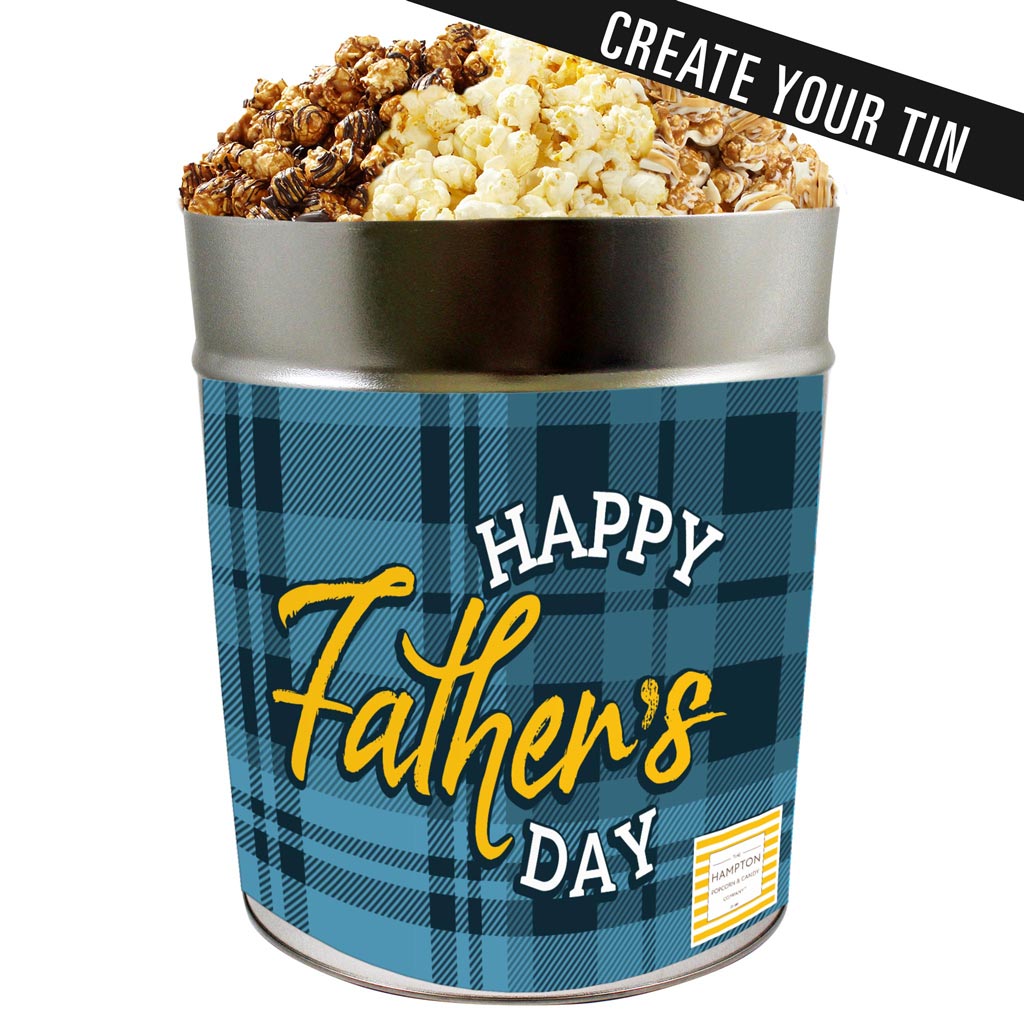 Build Your Own Popcorn Tin | Pick Your Popcorn Flavors | Hampton Popcorn