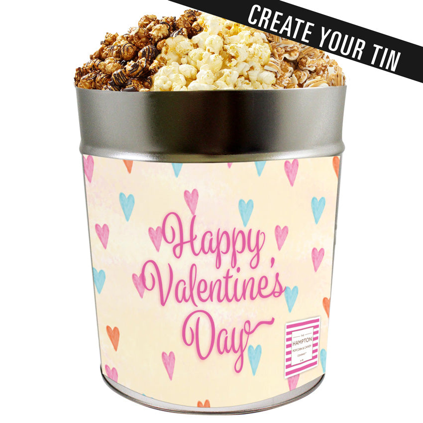 Build Your Own Popcorn Tin | Pick Your Popcorn Flavors | Hampton Popcorn