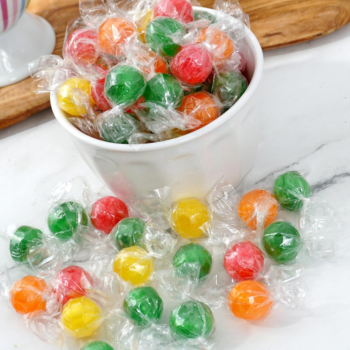 Assorted Sour Candy Balls Bulk Bag