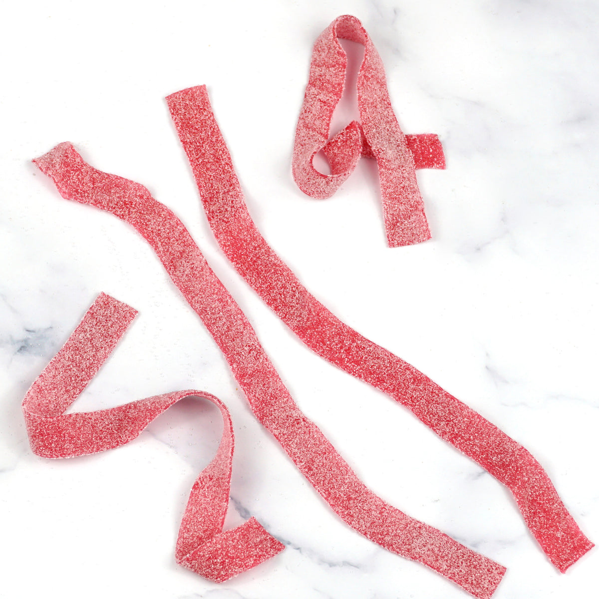 Cherry Sour Gummy Belts, 1 Pound Bulk Bag