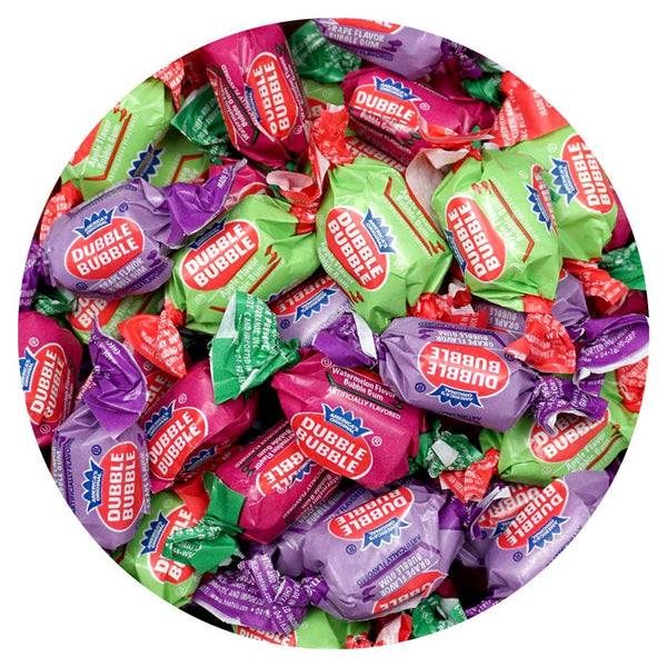 Dubble Bubble Assorted Fruit Flavored Gum Bulk Bag