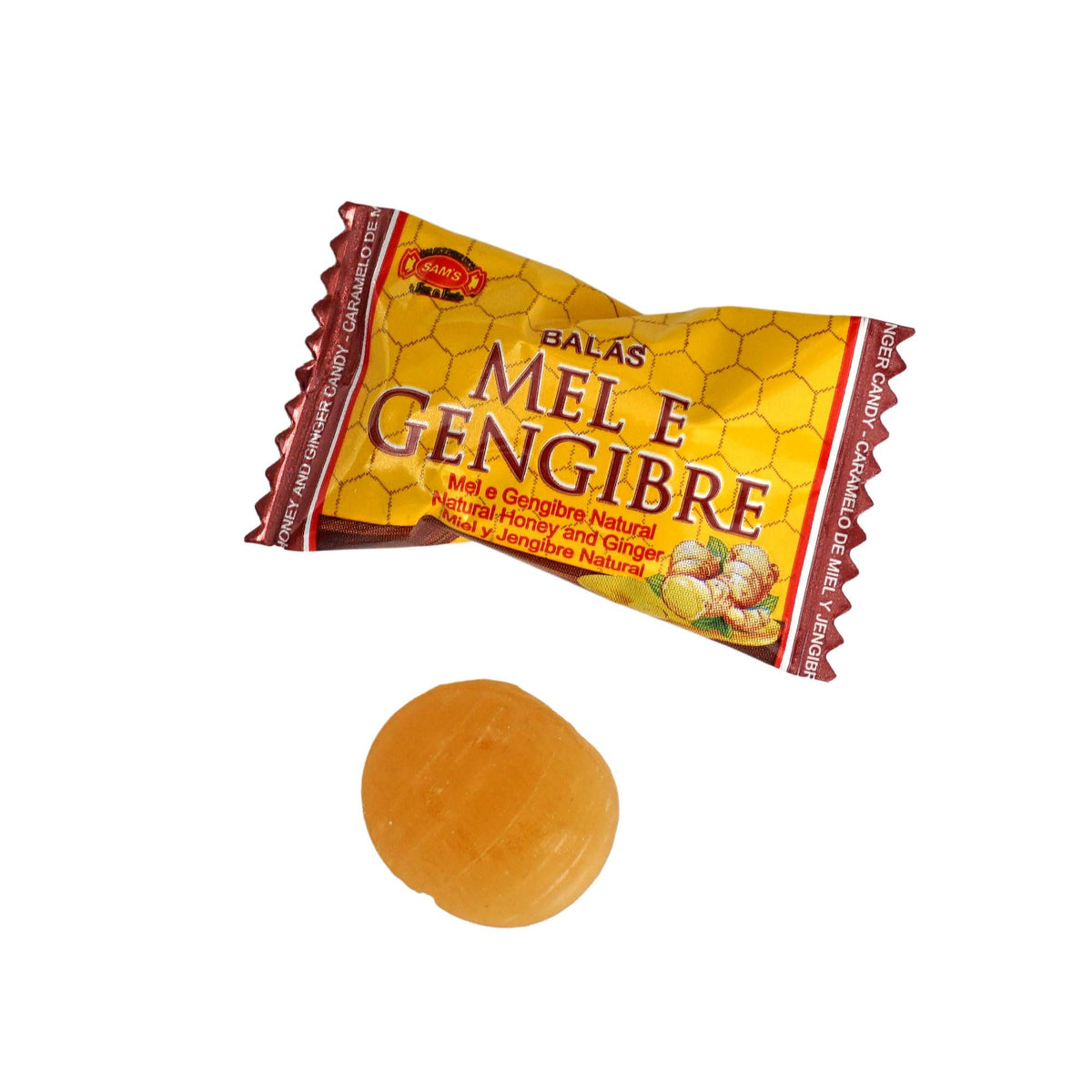 Mel E Gengibre Honey and Ginger Hard Candy Bulk Bag