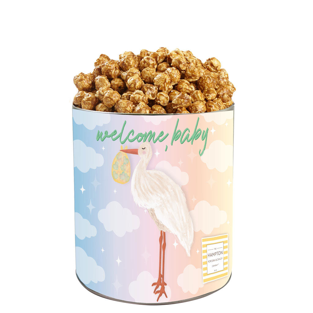 Caramel Popcorn Tin - Popcorn Gifts by Hampton Popcorn