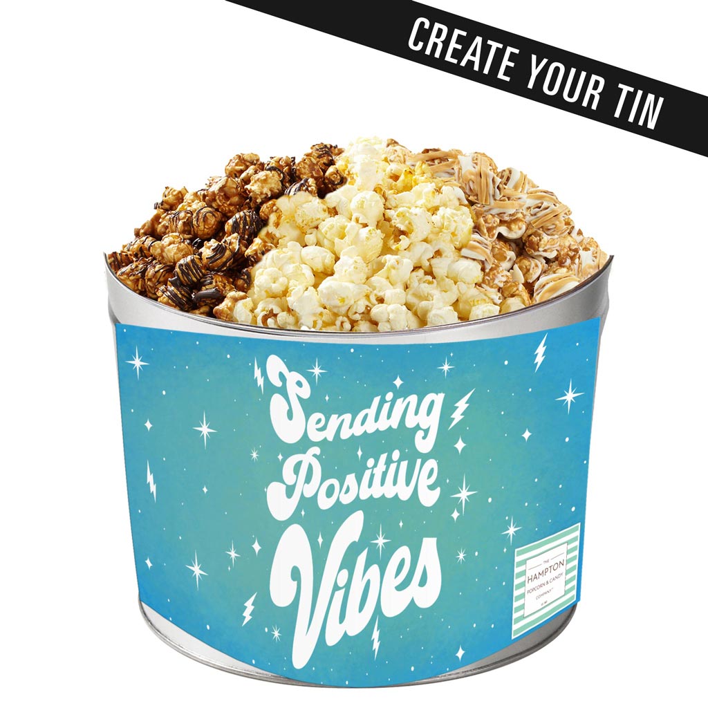 Build Your Own Popcorn Tin | Pick Your Popcorn Flavors | Hampton Popcorn