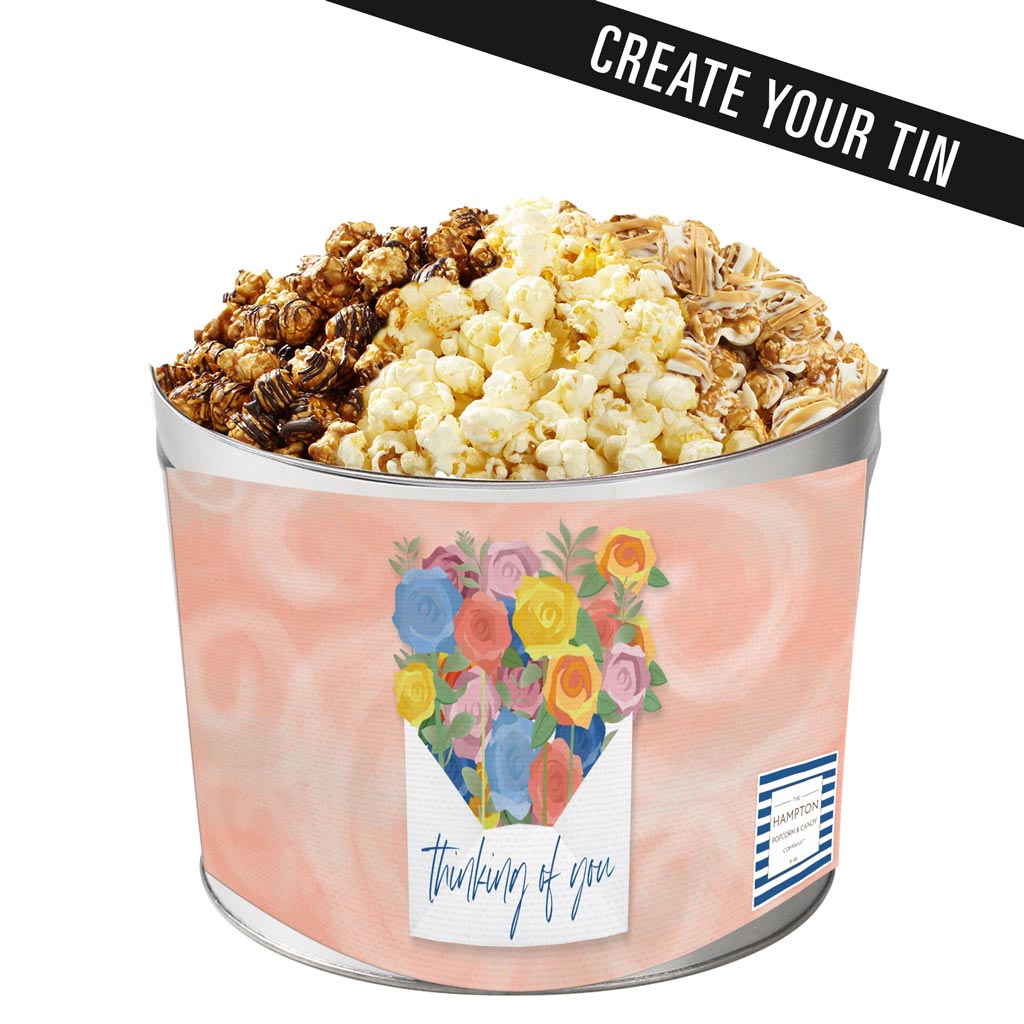Build Your Own Popcorn Tin | Pick Your Popcorn Flavors | Hampton Popcorn