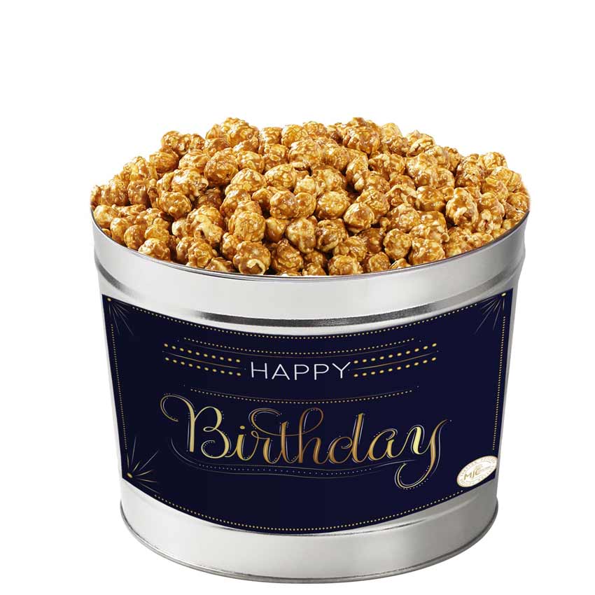 Caramel Popcorn Tin - Popcorn Gifts by Hampton Popcorn