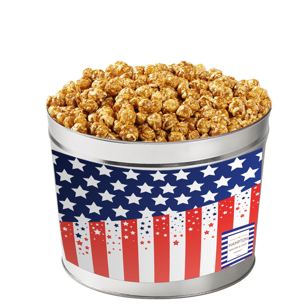 Caramel Popcorn Tin - Popcorn Gifts by Hampton Popcorn