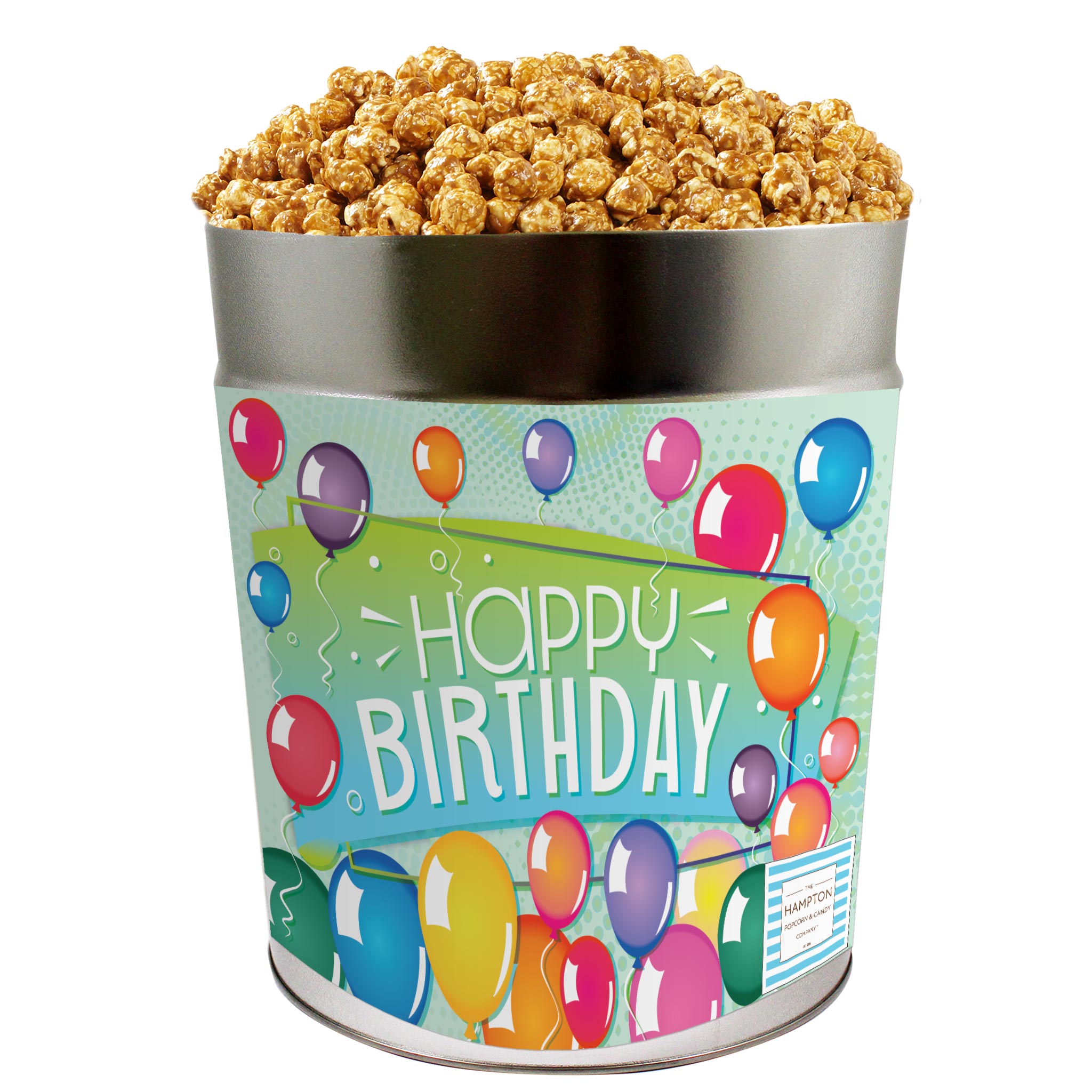 Caramel Popcorn Tin - Popcorn Gifts by Hampton Popcorn
