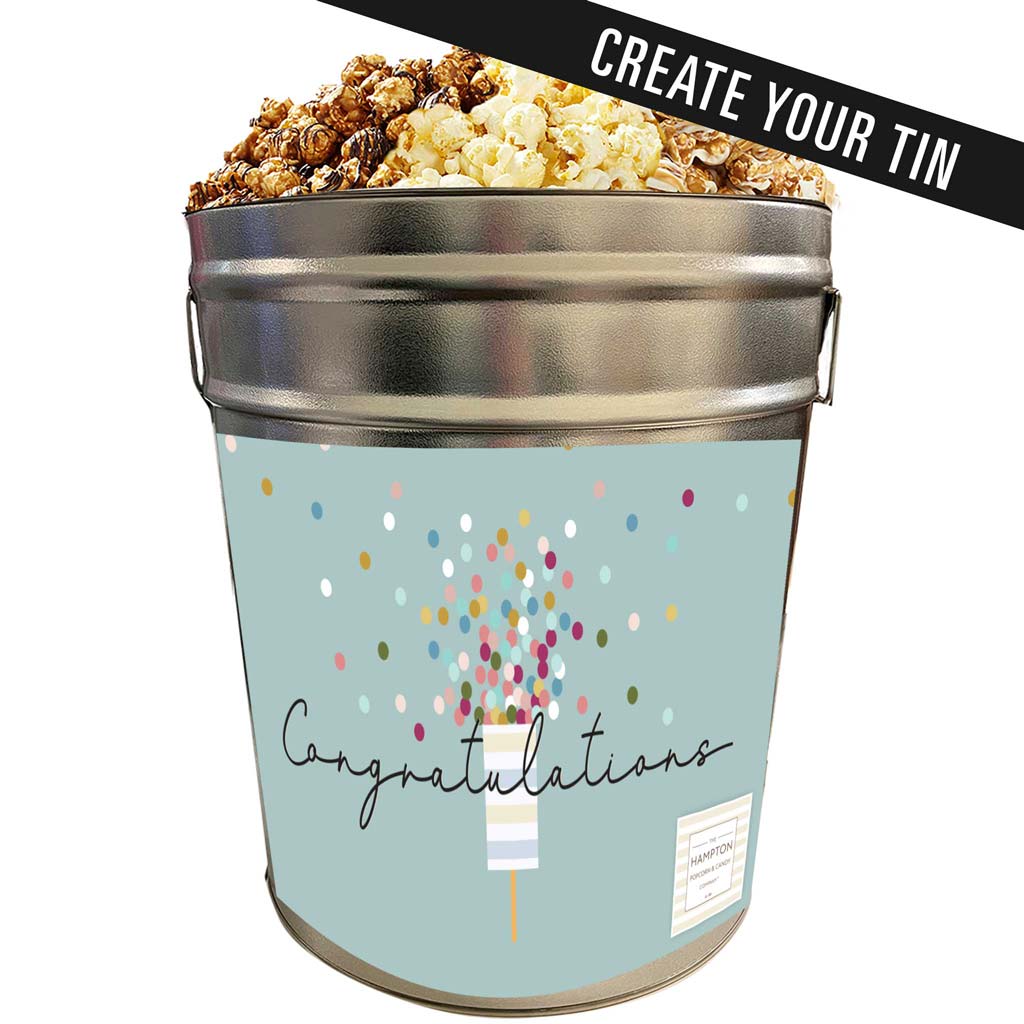 Build Your Own Popcorn Tin | Pick Your Popcorn Flavors | Hampton Popcorn