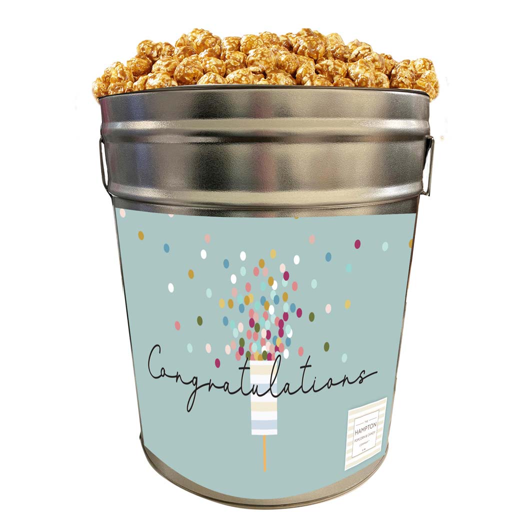 Caramel Popcorn Tin - Popcorn Gifts by Hampton Popcorn