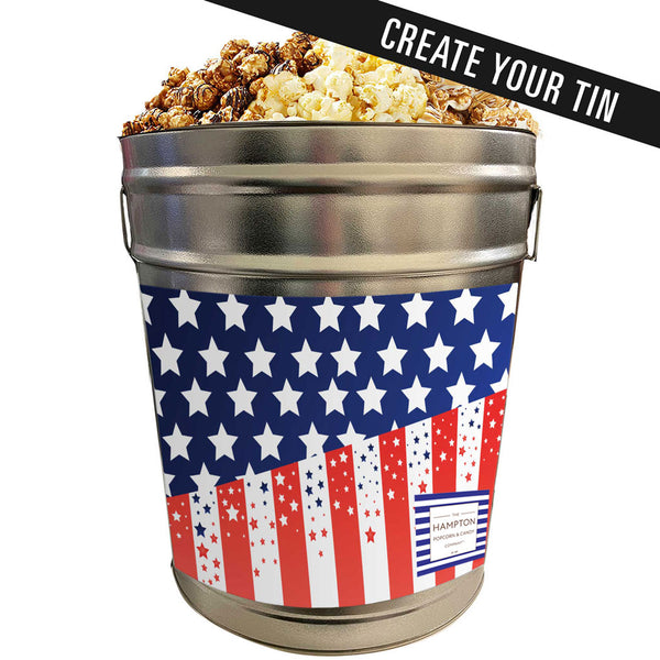 Build Your Own Popcorn Tin | Pick Your Popcorn Flavors | Hampton Popcorn