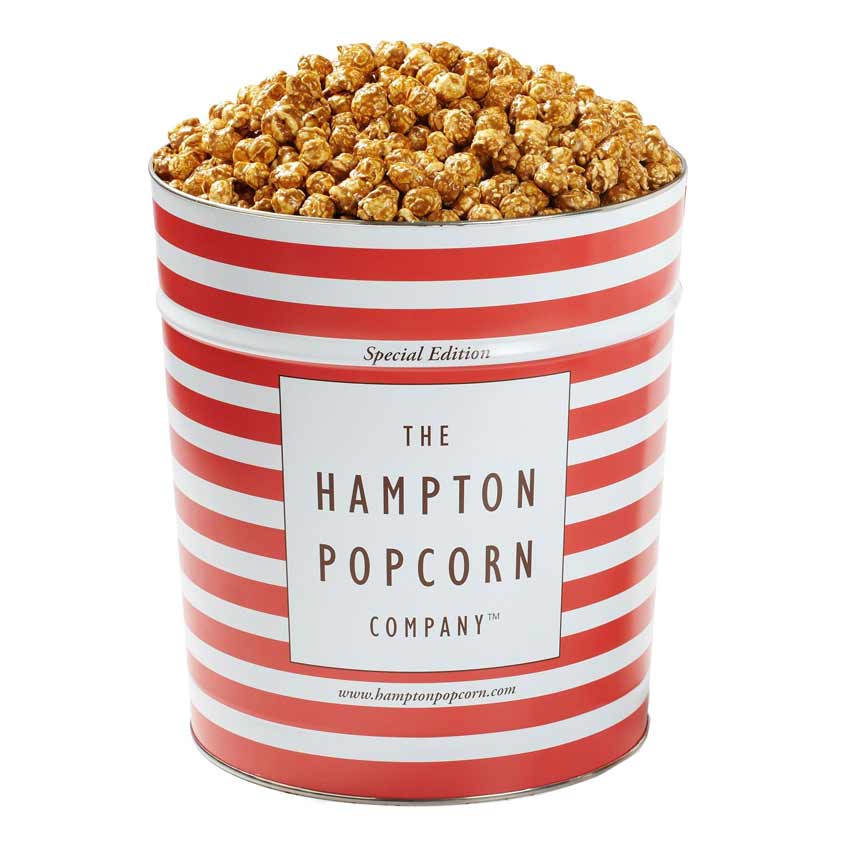 Caramel Popcorn Tin - Popcorn Gifts by Hampton Popcorn